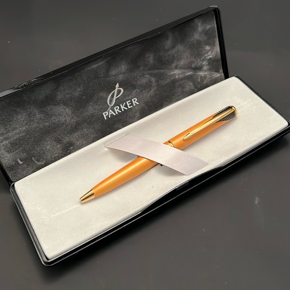 Parker | Office | Nwt Parker Inflection Translucent Yellow Ballpoint ...